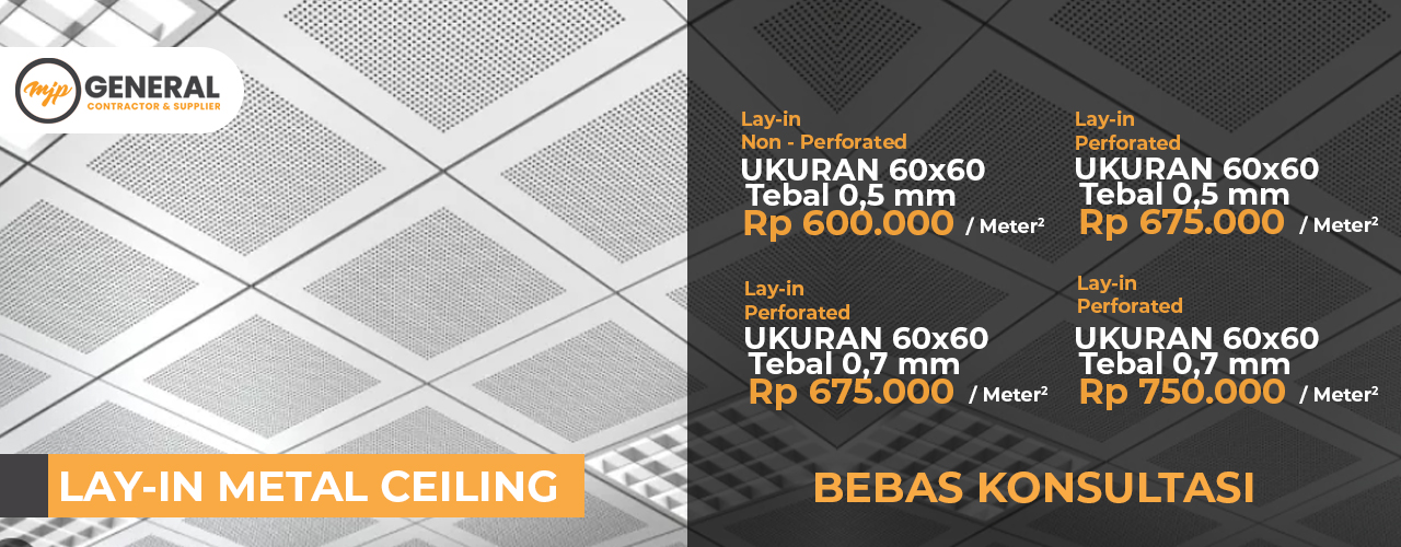 Metal Ceiling dan WPC – PT Menara Jaya Persada