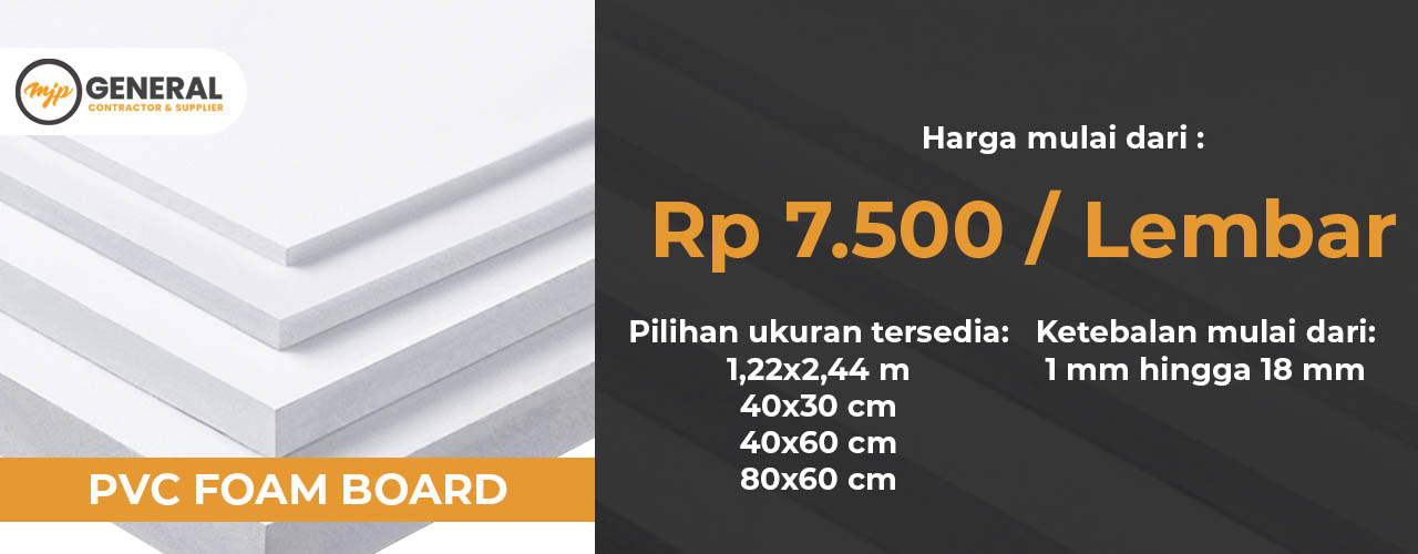 PVC Foam Board – PT Menara Jaya Persada